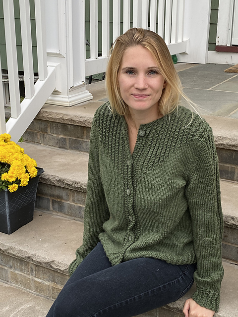 Ravelry: Easton Cardigan pattern by Jennifer Owens