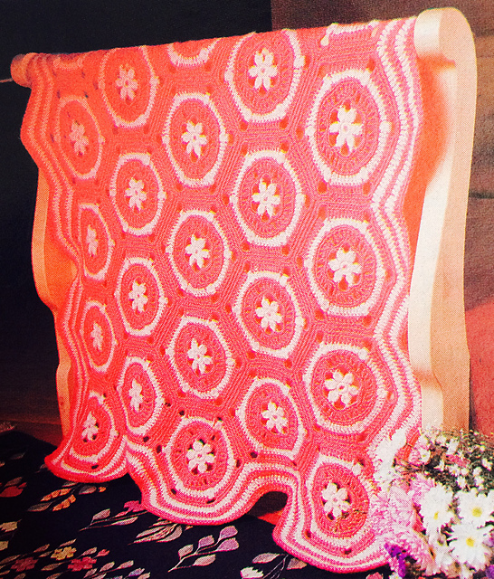 Ravelry: Victorian Floral Afghan pattern by Quick & Easy Crochet