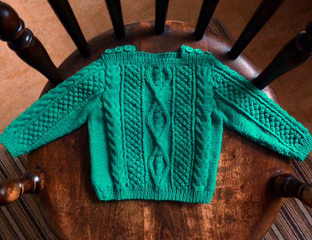 Ravelry: Baby's Square Neck Sweater pattern by Patons UK