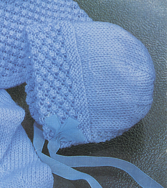 Ravelry: Cosy Toes in Blue: Bonnet pattern by Watmoughs Knitting Studio