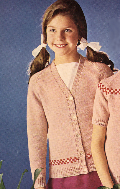 Ravelry: Girl's Cardigan pattern by Watmoughs Knitting Studio