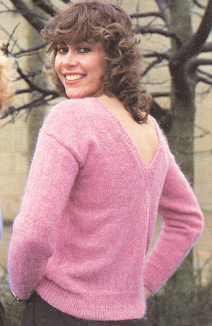 Ravelry: V Back Sweater pattern by Watmoughs Knitting Studio