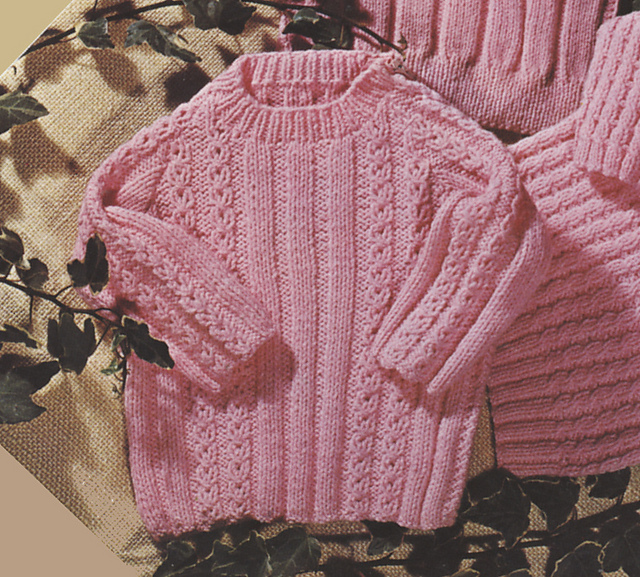 Ravelry: Sweater with Pattern Panels pattern by Watmoughs Knitting Studio