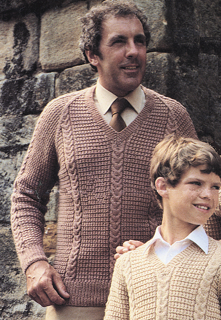 Ravelry: 4 Ply Knitting V Neck Sweater pattern by Watmoughs Knitting Studio