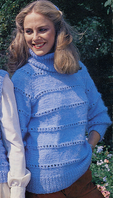 Ravelry: Cowl Neck Sweater pattern by Watmoughs Knitting Studio