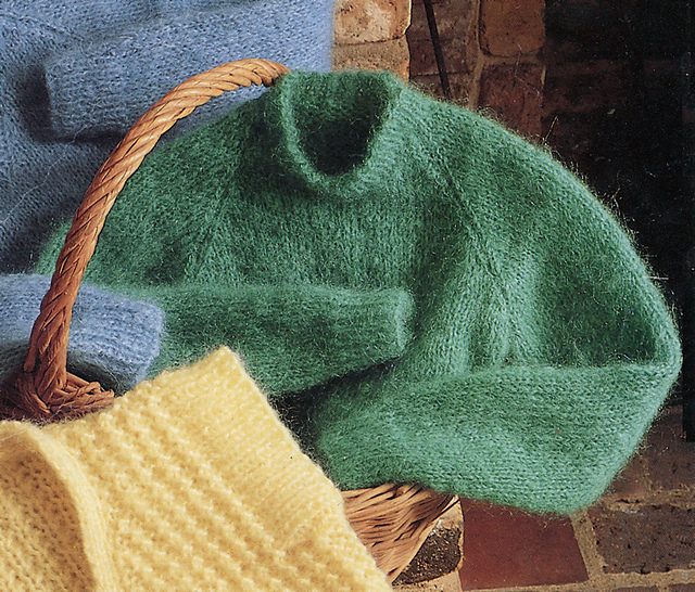 Ravelry: Crew Neck Sweater pattern by Watmoughs Knitting Studio