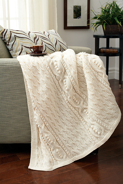 Ravelry: Rich Aran Panels pattern by Bernat Design Studio