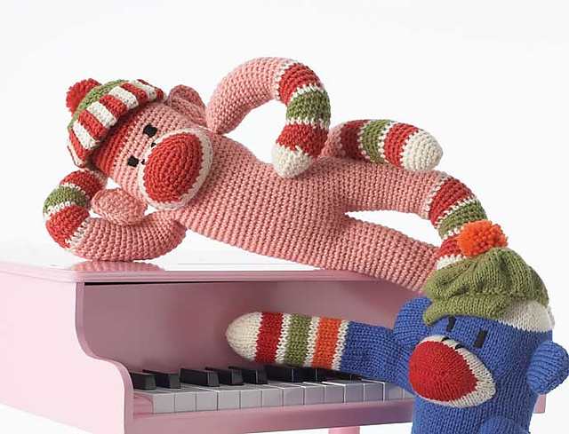 Ravelry: Striped Funky Monkey (Crochet) pattern by Patons
