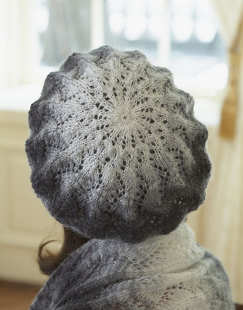 Ravelry: Vine Lace Beret pattern by Patons