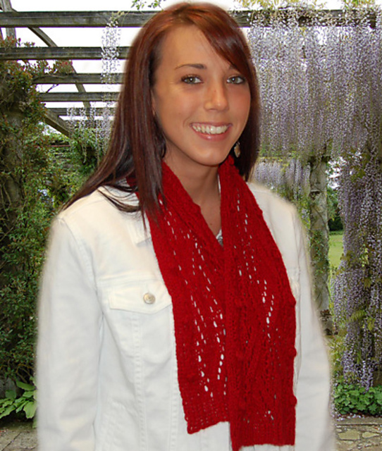 Ravelry: Hyacinth Cashmere Scarf pattern by Ivy Brambles