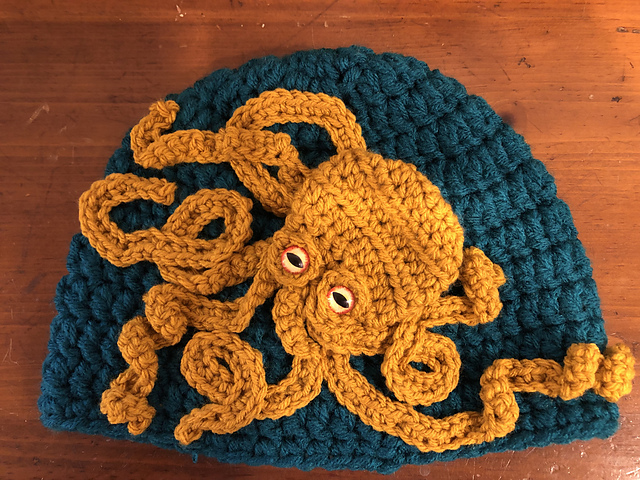 Ravelry: Octopus beanie pattern by Jecca Rose
