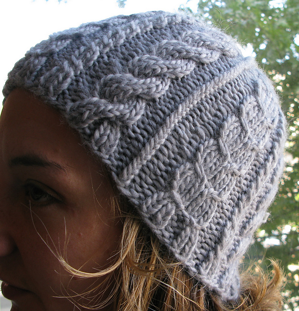 Ravelry: Cup of Tea Cabled Touque pattern by Jessica Dekker