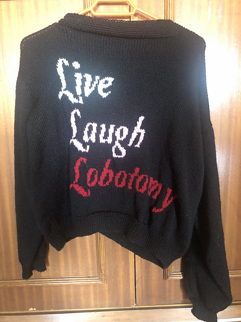 Ravelry: Live Laugh Lobotomy chart pattern by Jessica Santos
