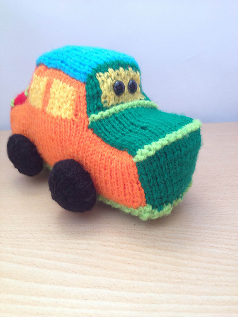 Ravelry: Colorful Baby Car pattern by Netta's Knits