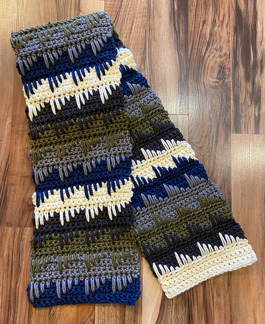 Ravelry: Zip Stitch Scarf pattern by Jessica McCune