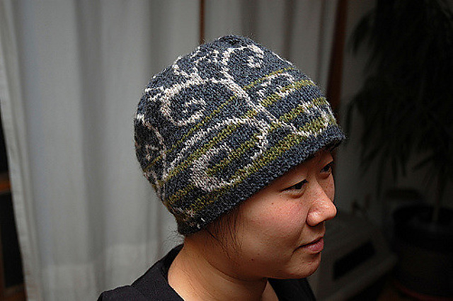 Ravelry: Swirly Hat pattern adapted by Joanne Jongsma