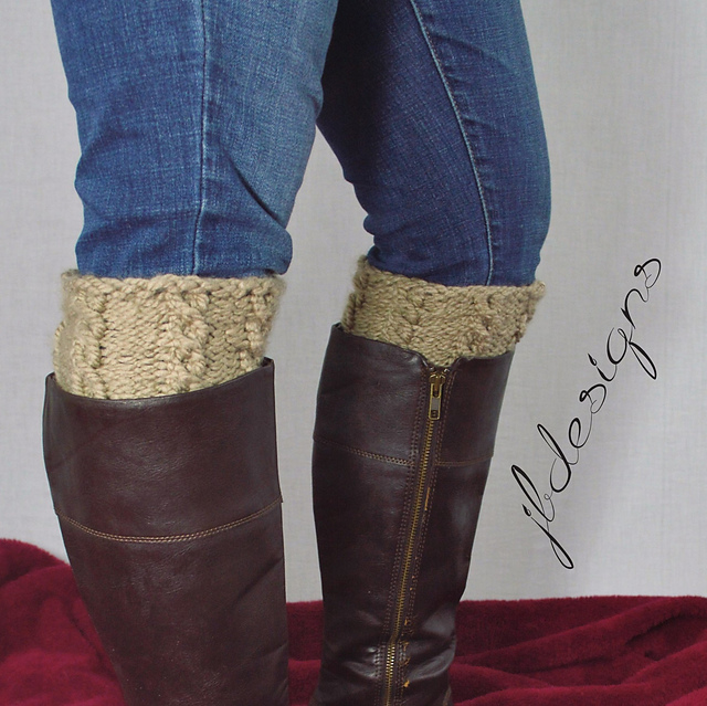 Ravelry: Tera Boot Toppers pattern by Joanna Brandt