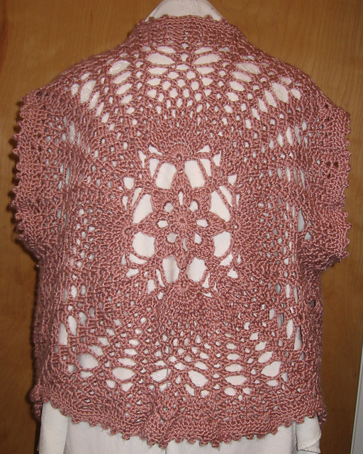 Ravelry: Fancy Motif Jacket Vest pattern by House of White Birches