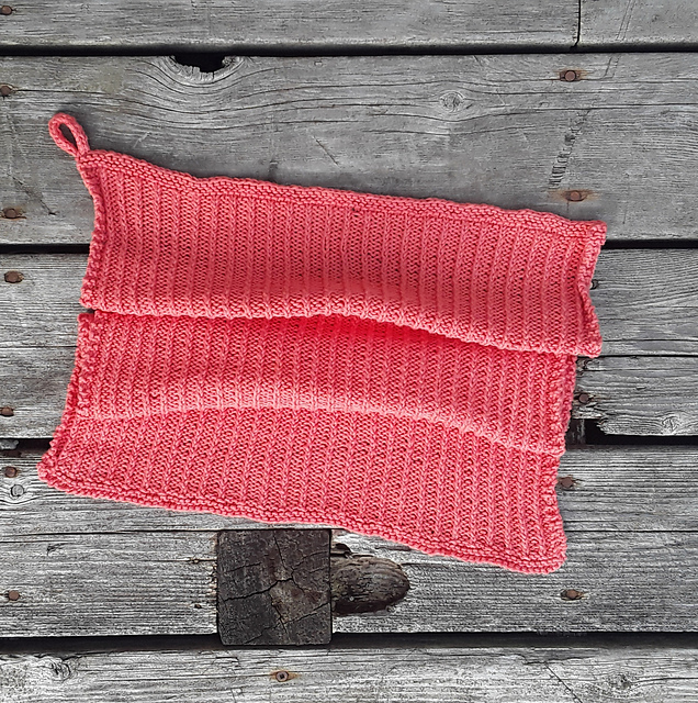 Ravelry: Twisted Rib Towel pattern by Jennifer Knight