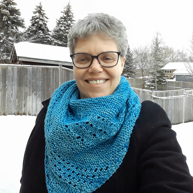 Ravelry: Roots Shawl DK pattern by Jennifer Knight