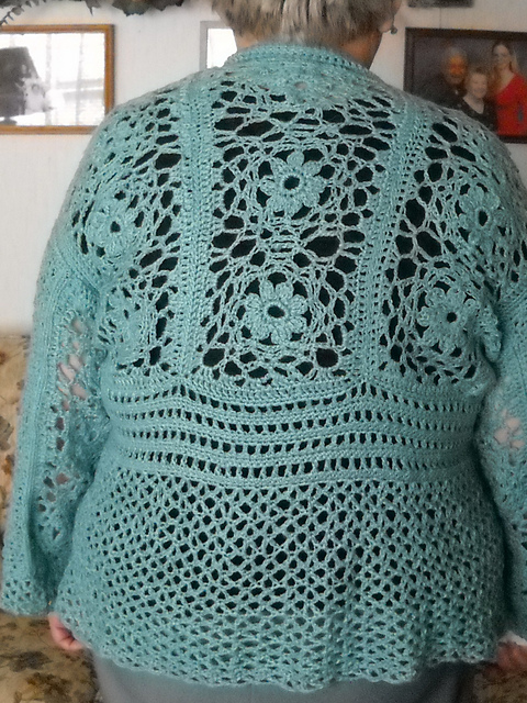 Ravelry: Breezy Lace Jacket pattern by Tammy Hildebrand
