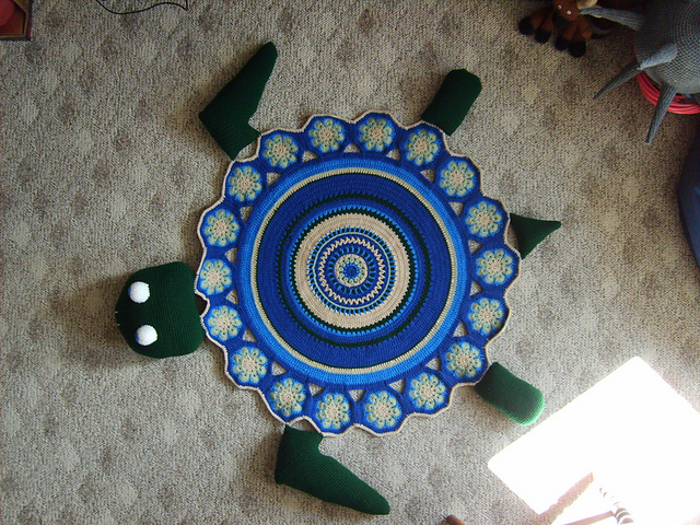 Ravelry: Sea Turtle Rug pattern by Sonea Delvon