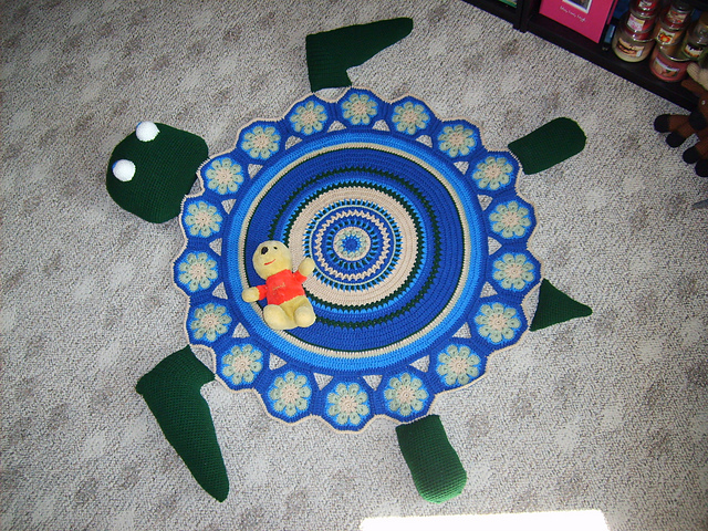 Ravelry: jld2247's Sea Turtle Rug