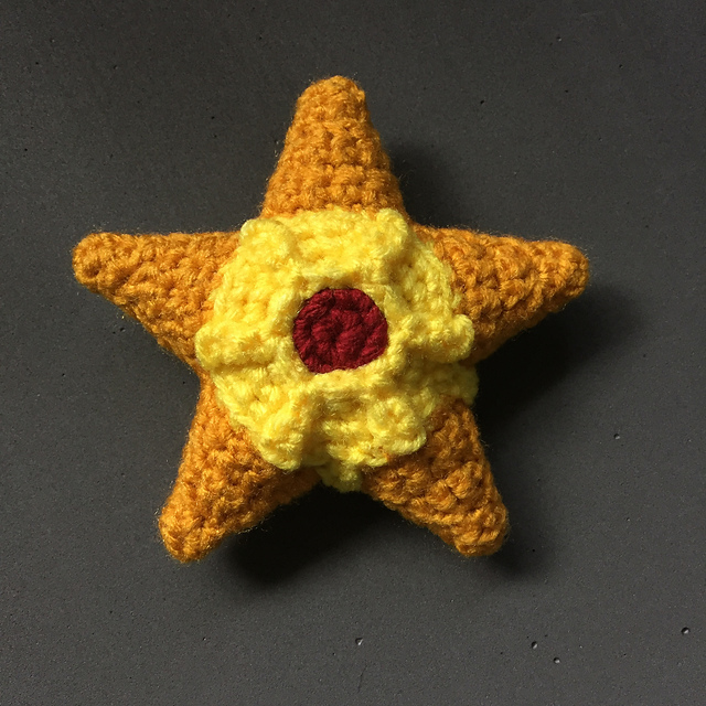 Ravelry: Staryu Pokemon pattern by Nichole's Nerdy Knots