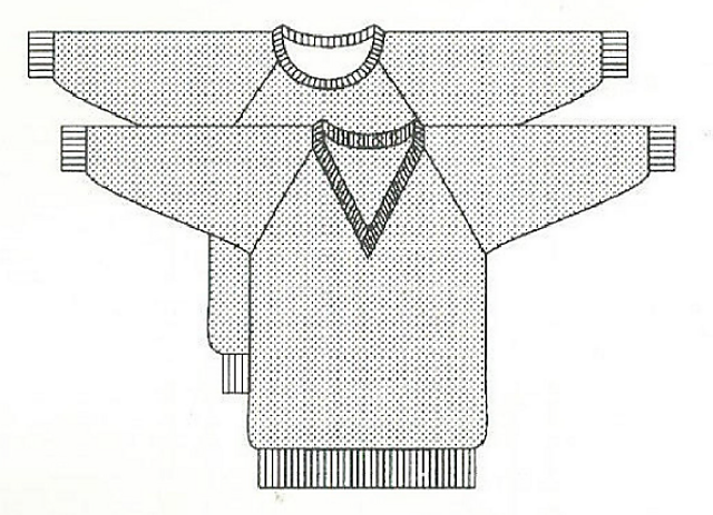 Ravelry: Raglan Sweaters pattern by Anna Stevens