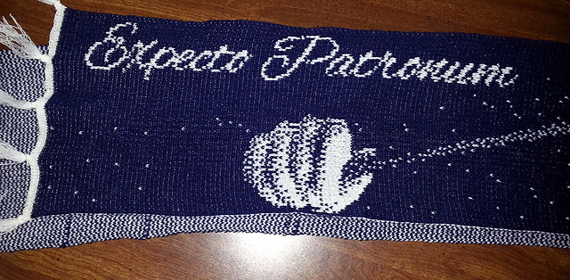 Ravelry: jllaming's Luna's Patronus Scarf