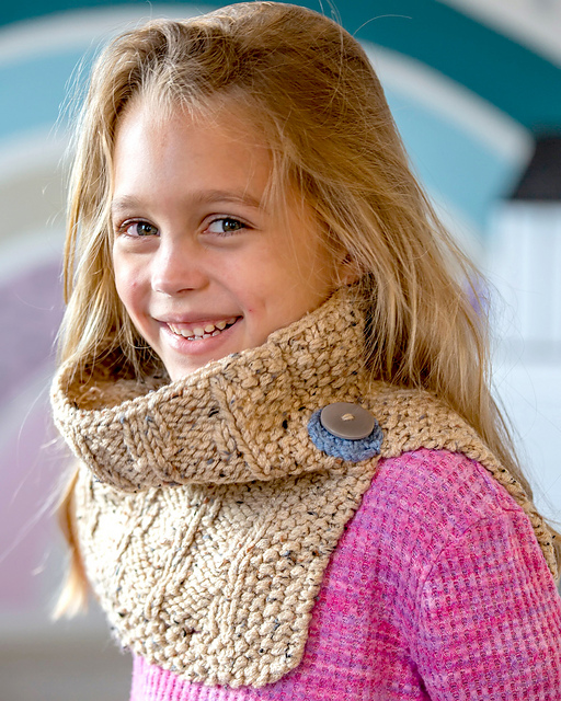 Ravelry: Barley Cowl Knit pattern by Jenny Messimer