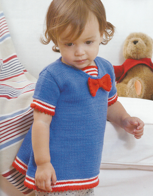 Ravelry: #40 Sailor Dress pattern by Joan Forgione