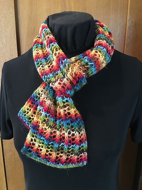 Ravelry: Acceptance - A One-Row Lace Scarf pattern by Myrna A.I. Stahman