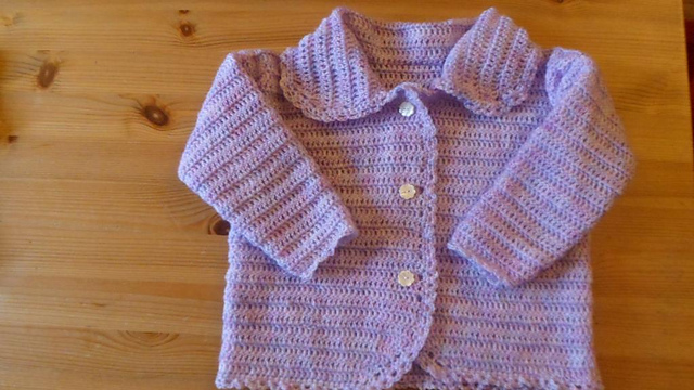 Ravelry: Sweetheart Jacket pattern by Lesley Stanfield