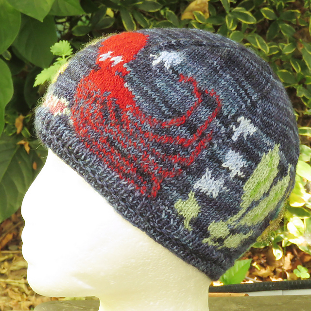 Ravelry: Intarsia Octopus Beanie pattern by Joan Rowe