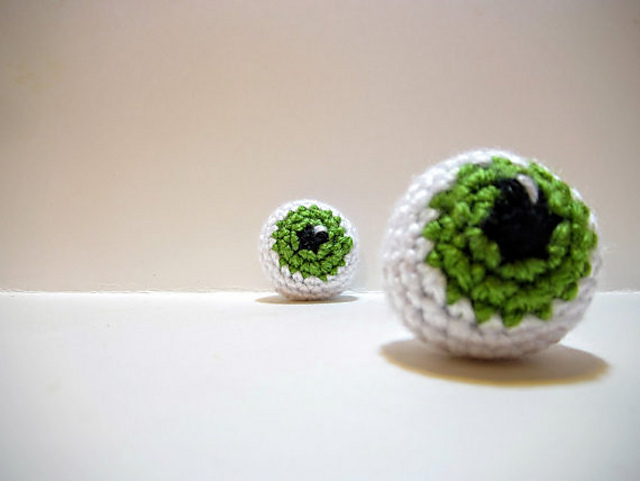 Ravelry: Eyeball Toy pattern by Jody Rhodenizer