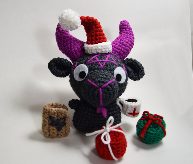 Ravelry: Holiday add-on pack for the Baby Baphomet pattern by Jody ...