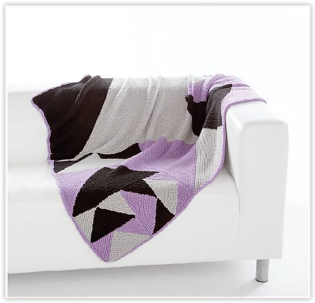 Ravelry: Modular Triangle Throw pattern by Lorna Miser