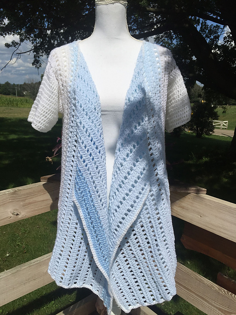 Ravelry: joeebear38's Waterfall Cardigan