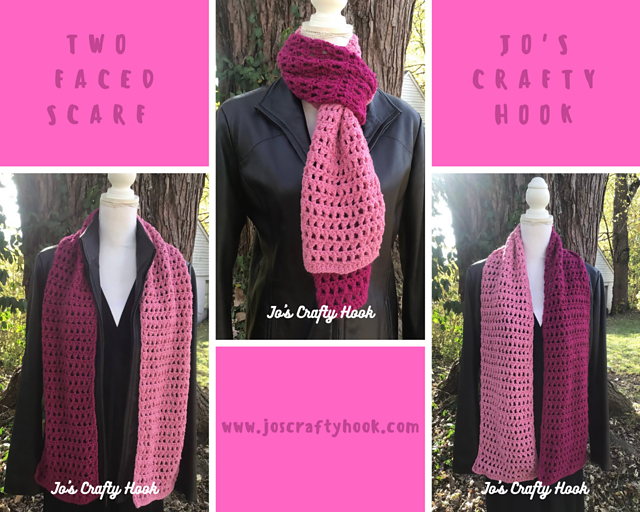 Ravelry: Two Faced Scarf pattern by Jo's Crafty Hook