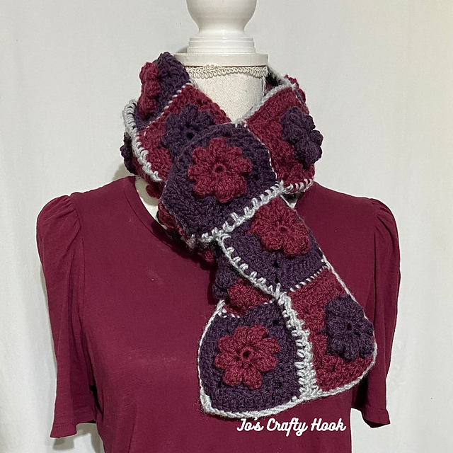 Ravelry: Granny Viola Scarf pattern by Jo's Crafty Hook