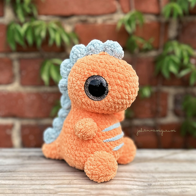Ravelry: Joey the Baby Dinosaur pattern by Johanna Wolfe