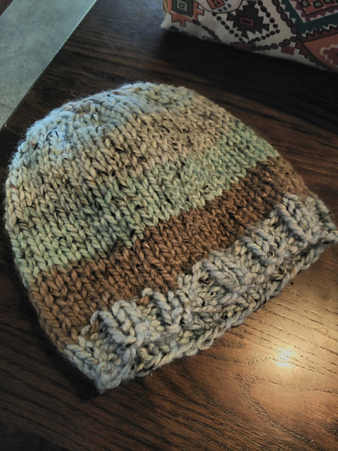 Ravelry: Easy Knit Cap pattern by Melody Fulone