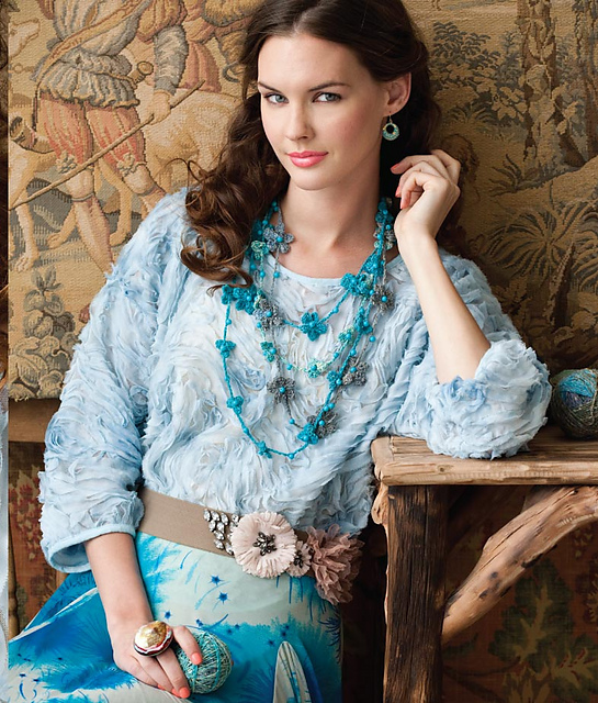 Ravelry: Floral Necklace pattern by Linda Permann