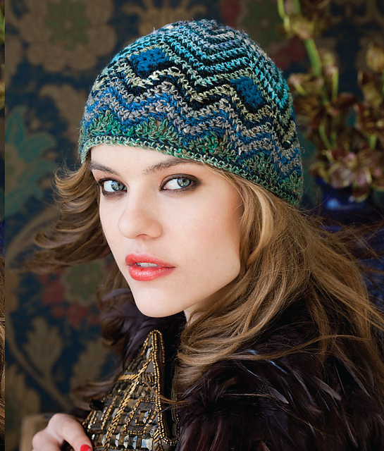 Ravelry: Chevron Hat pattern by Lily M. Chin