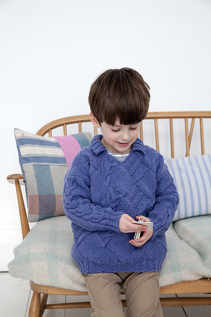 Ravelry: Entrelac Sweater pattern by Debbie Bliss