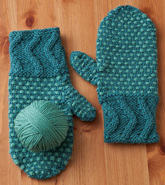 Ravelry: Slip Stitch Mittens pattern by Susie Allen