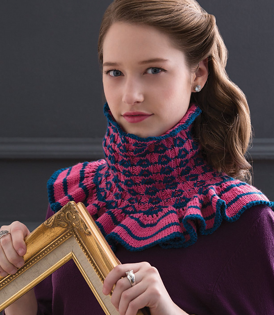 Ravelry: Ruffled Collar pattern by Robyn M. Schrager