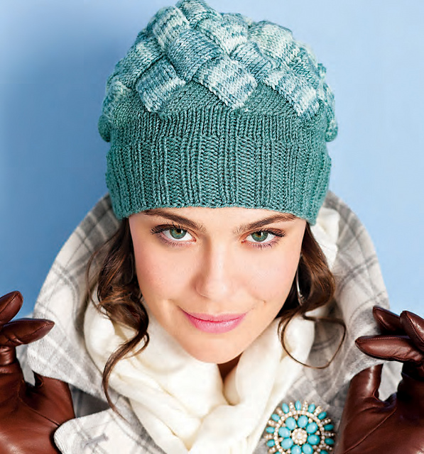 Ravelry: Variegated Slouchy Hat pattern by Rosemary Drysdale
