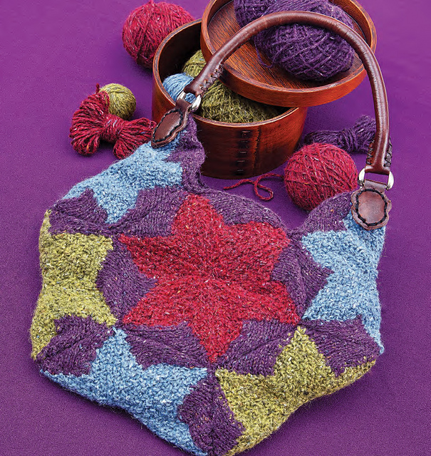 Ravelry: Hexagonal Star Bag pattern by Rosemary Drysdale